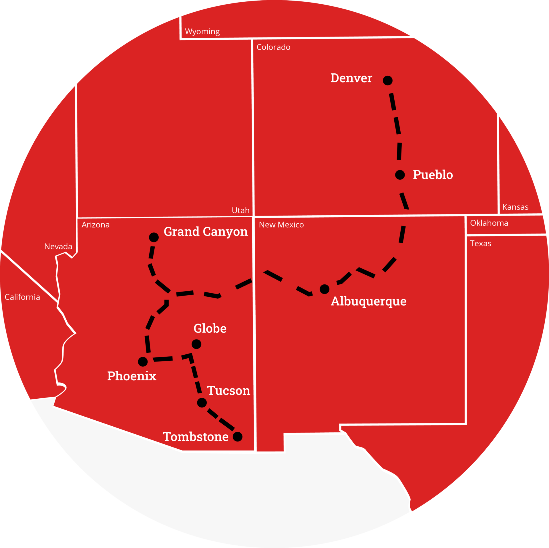Südwest-Amerika Rundreise - American Music Tours